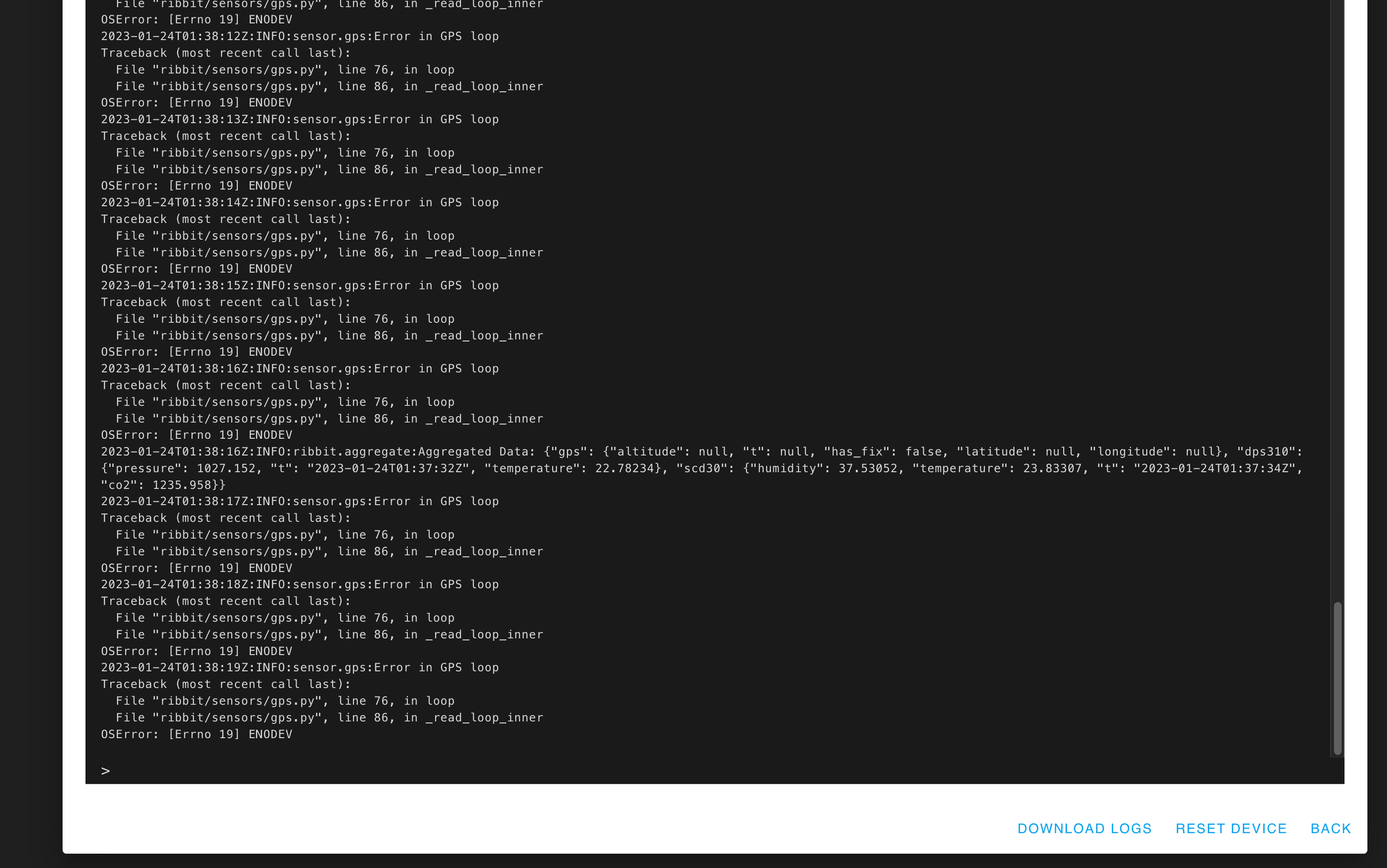 Testing Frog Sensor Instructions